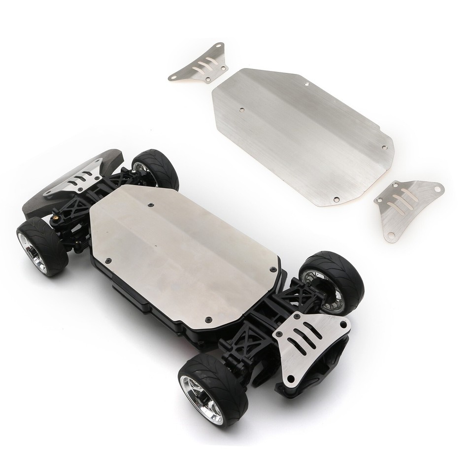 Metal Front & Rear Chassis Armor for 1/10 Tamiya TT-02 RC Car | eBay