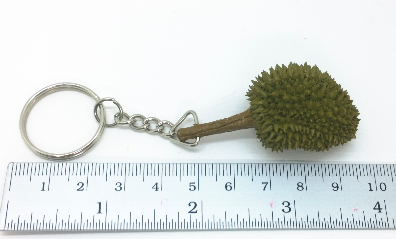 Durian Handmade real fruit keyring Thailand Trip keychain Kitten gifts ...