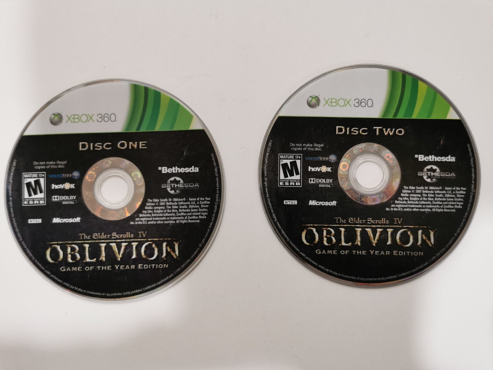 The Elder Scrolls IV: Oblivion - Game of the Year Edition Xbox 360 ...