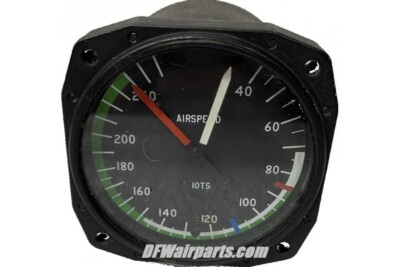 AW2829AE05, 50099-6-2, Twin Piper Aircraft Airspeed Indicator | eBay ...