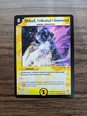 Duel Masters - Mihail, Celestial Elemental - English - Rare - DM09 | eBay