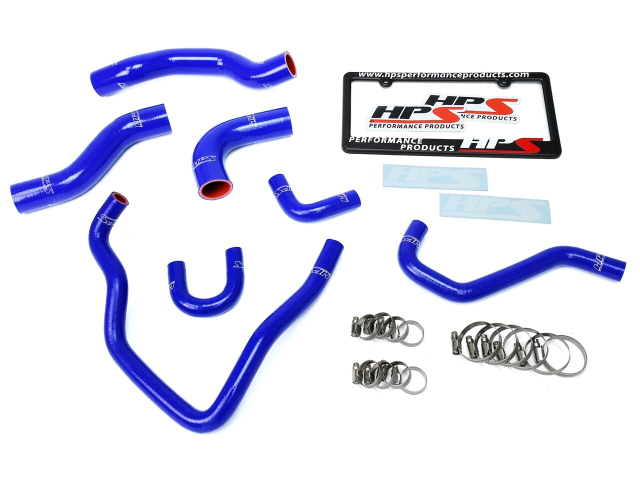 HPS Silicone Radiator Coolant + Heater Hose Kit for 84-95 Toyota 22RE ...