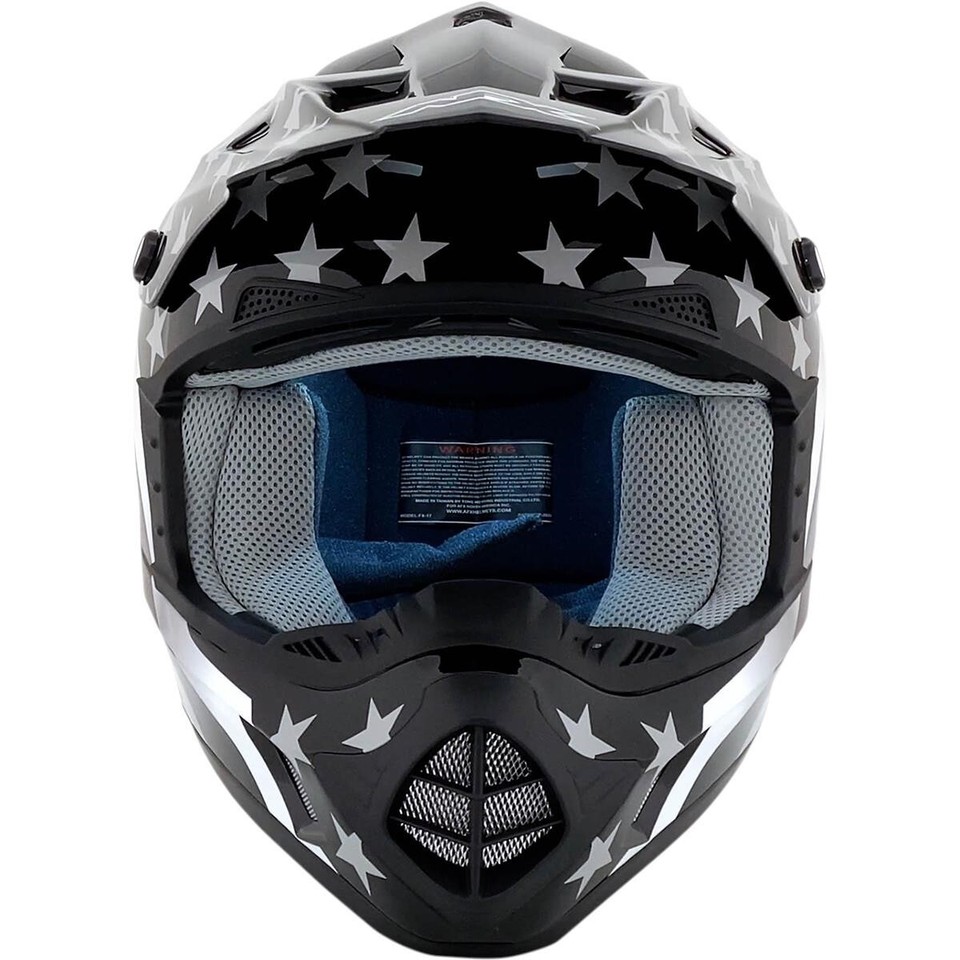 AFX FX-17 Flag MX/Offroad Motorcycle Helmet XS-4XL DOT/ECE Pick Color ...