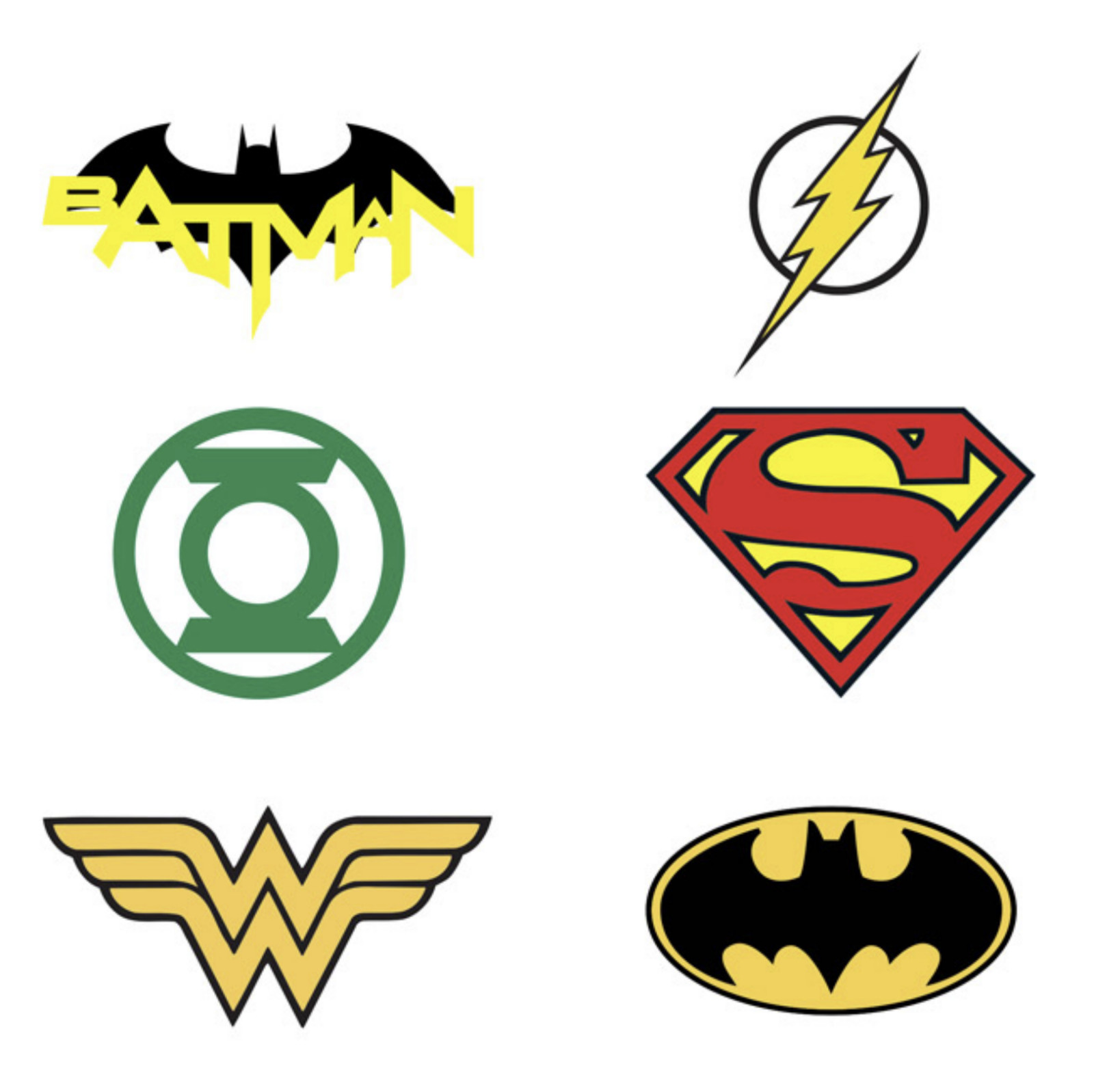 How To Draw Superhero Logos