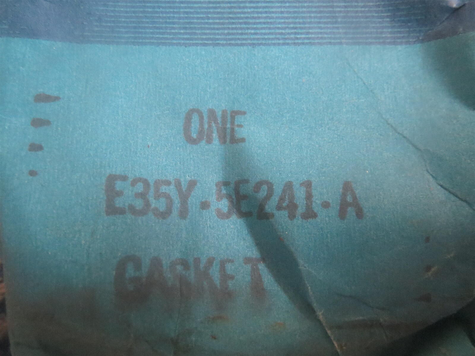 NEW FORD EXHAUST PIPE FLANGE GASKET E35Y-5E241-A NEW OLD STOCK ORIGINAL ...