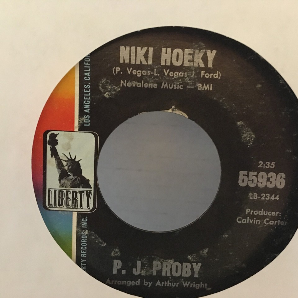 P.J. PROBY 7" 45 VINYL , GOOD THINGS ARE COMING MY WAY / NIKI HOEKY | eBay