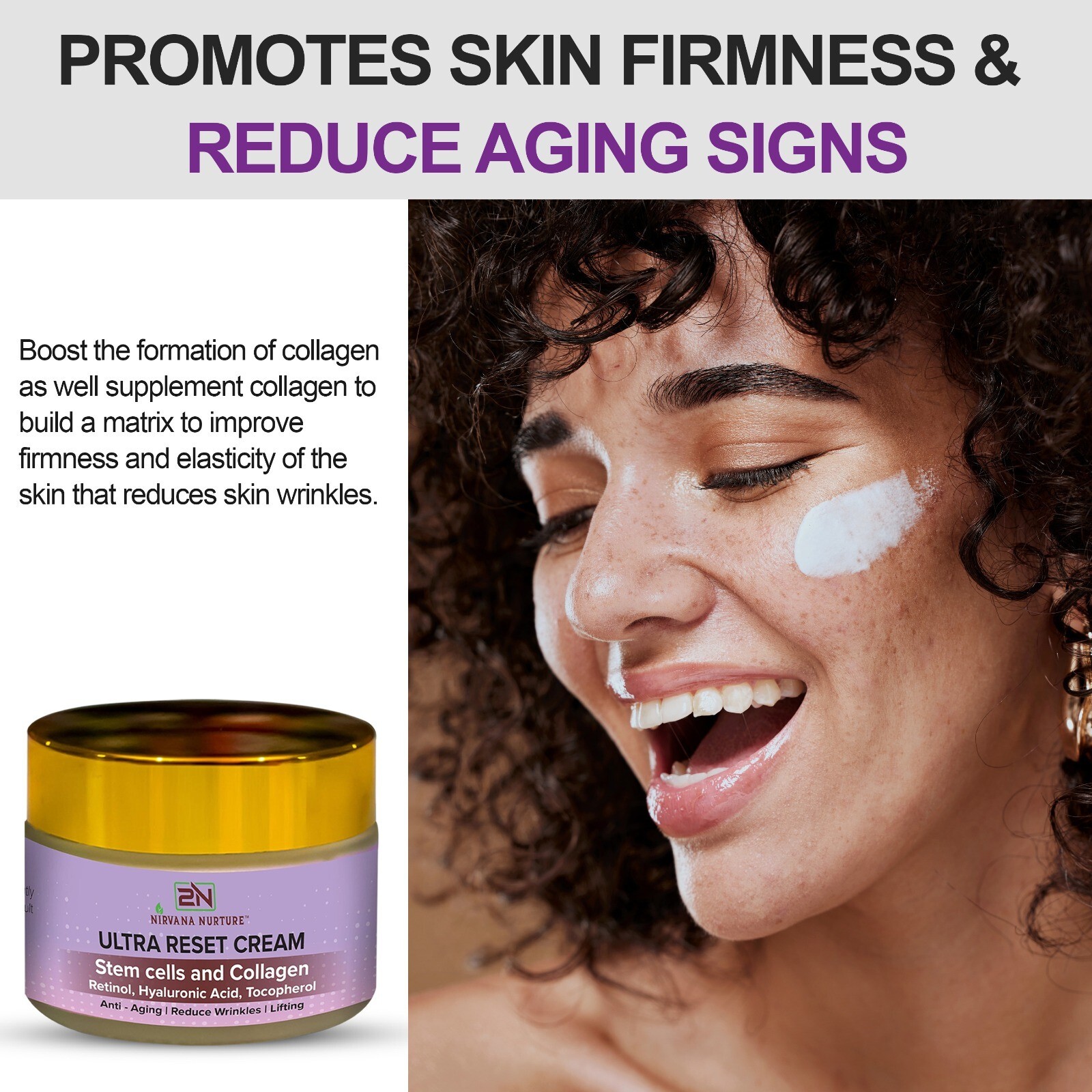 Ultra Reset Anti Aging Cream Reduce Wrinkles & Fine Line Combat ...
