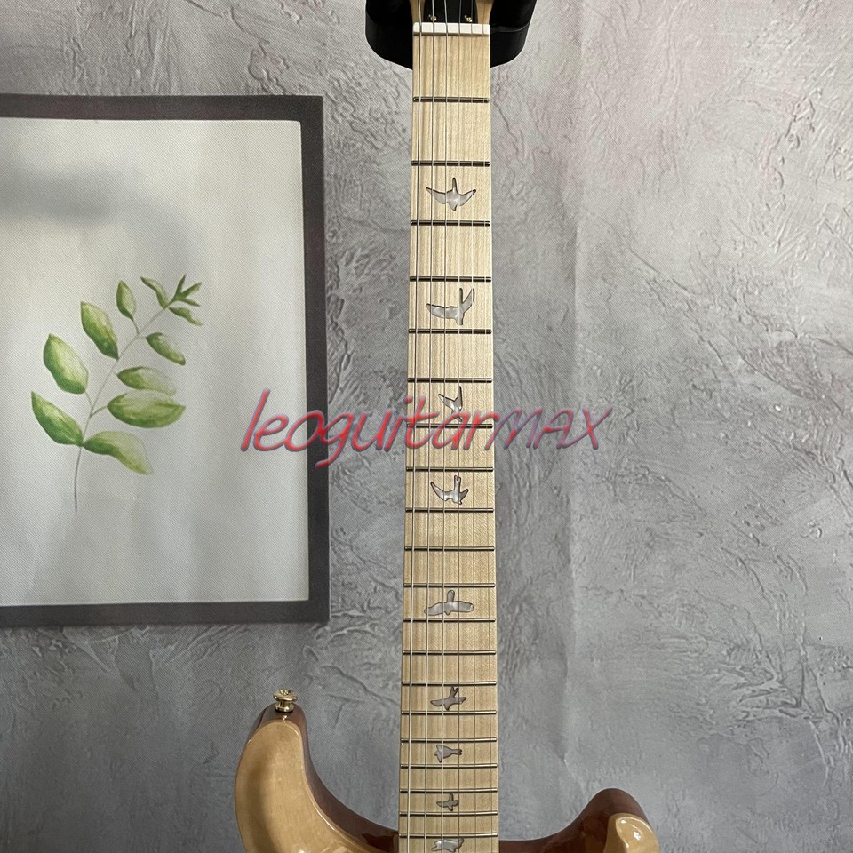 Electric Guitar Paul Reed Smith Natural Bird Inlay Maple Fretboard H-H ...