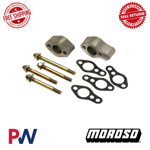 Moroso Water Pump Spacer Kit 1-9/16" Long Aluminum For Chevrolet Big ...