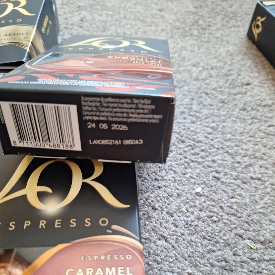 NESPRESSO ORIGINAL 98 COFFEE PODS/CAPSULES (inc LOR Starbucks caffe ...