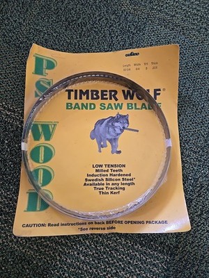 Timber Wolf Bandsaw Blade 3/4" x 99-3/4" 3 TPI -- SEALED | eBay