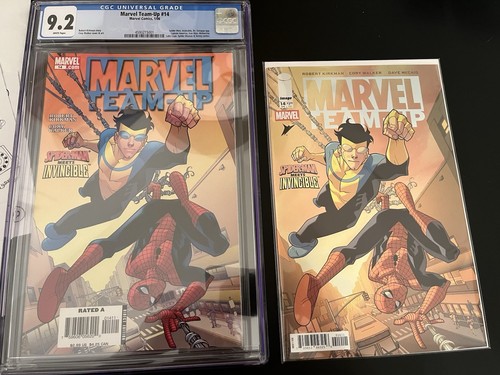 Marvel Team-Up #14 CGC 9.2 Invincible Meets Spider-Man, 2006 Marvel ...