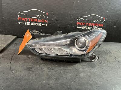 14-17 MASERATI GHIBLI FRONT DRIVER LEFT ADAPTIVE HEAD LIGHT LAMP ...