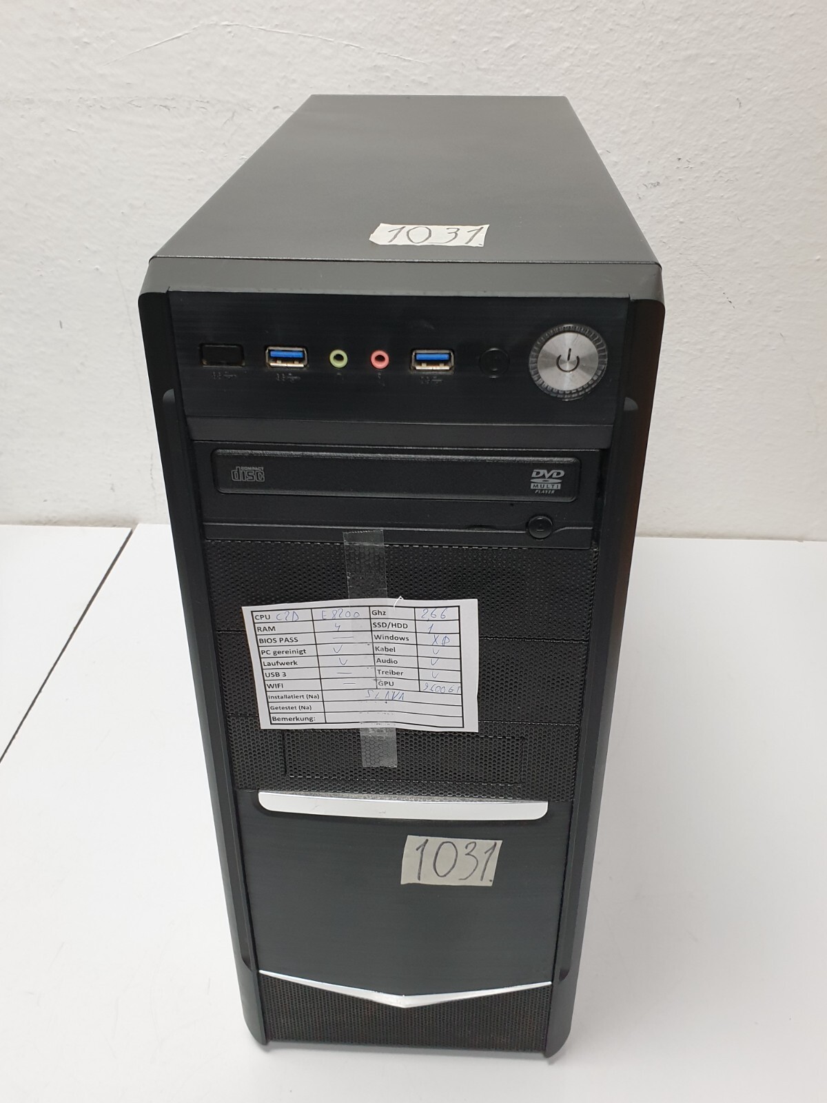 GIGABYTE GA-EP35-DS3R Windows XP Gamer PC 4GB 1TB 2,66GHz Computer HDMI ...