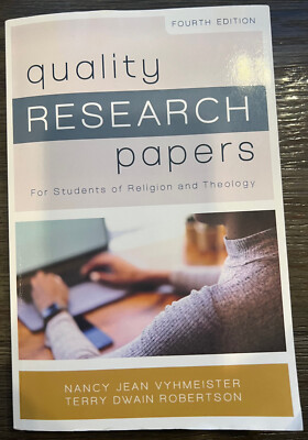 Quality Research Papers: Students of Religion and Theology 4th Ed ...