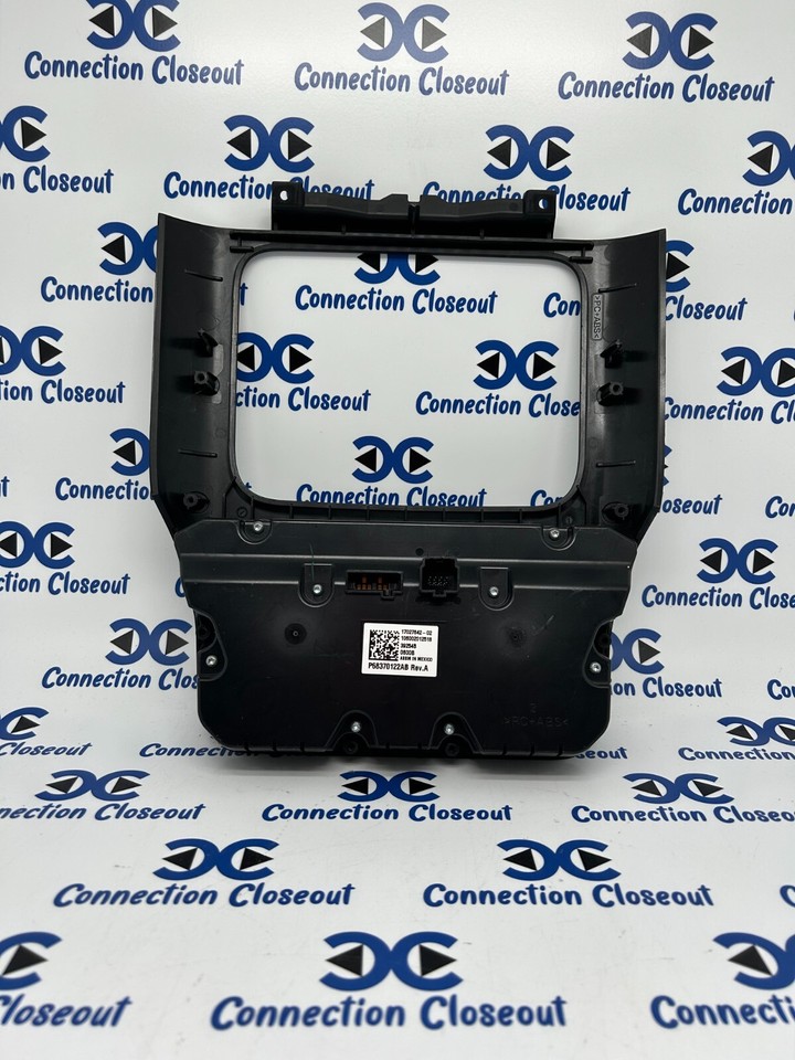 2019- 2024 RAM 2500 3500 Genuine Mopar Center Stack Radio Bezel ...