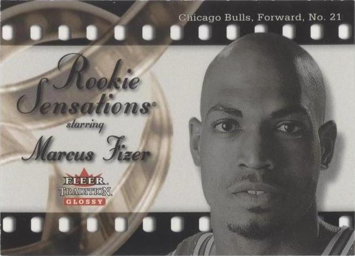 2000-01 Fleer Tradition Glossy - Rookie Sensations Marcus Fizer #10 RS ...