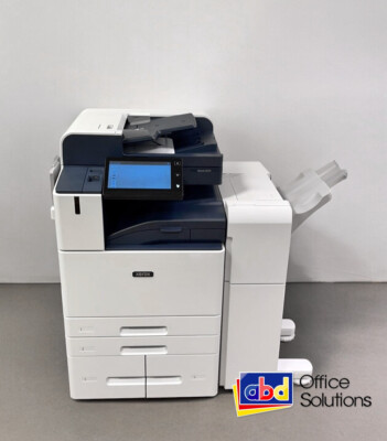 Xerox AltaLink C8155 Color Copier Printer Scan Office Finisher 55 ppm ...