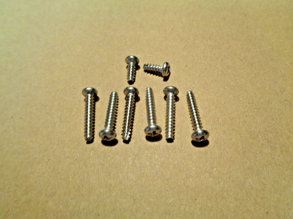 FITS NINTENDO NES CASE & CONTROLLER PLUG SCREWS (8 SCREWS TOTAL) U.S ...