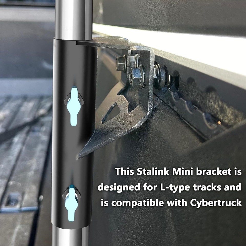 Starlink Mini Mount, Lymorexan Starlink Mini L Track Mount for Tesla ...