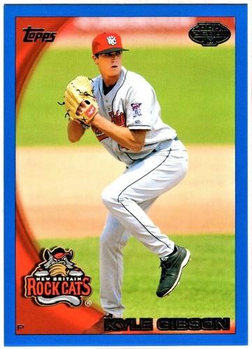 Kyle Gibson - 2010 Topps Pro Debut Bleu RC /369 | eBay
