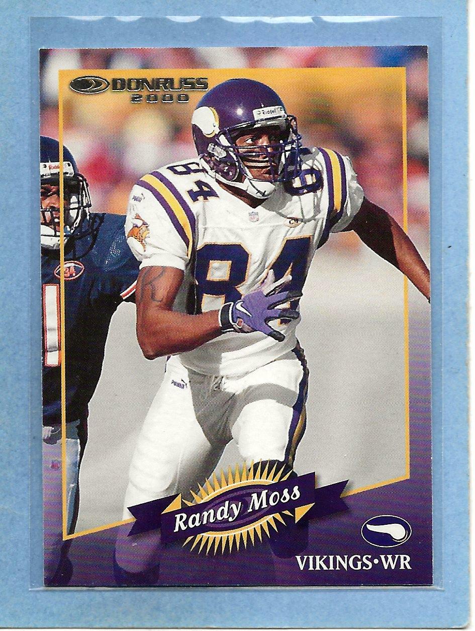 RANDY MOSS - 2000 Donruss - #82 - Vikings - $1.00 Shipping | eBay