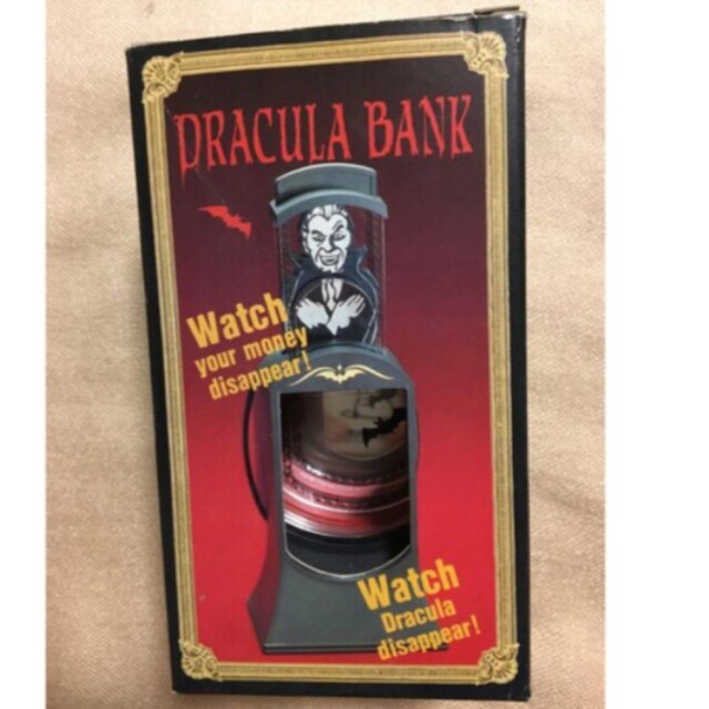 Tenyo Dracula Bank Disappearing coins! Magic Coin Out of Print With Box ...