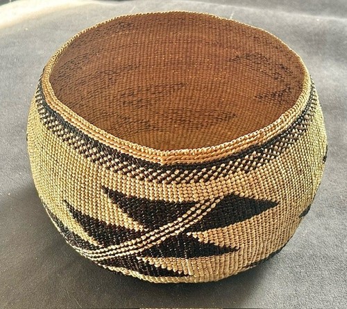 Large FINE ANTIQUE YUROK (HUPA) CALIFORNIA BASKET - Museum Quality - | eBay