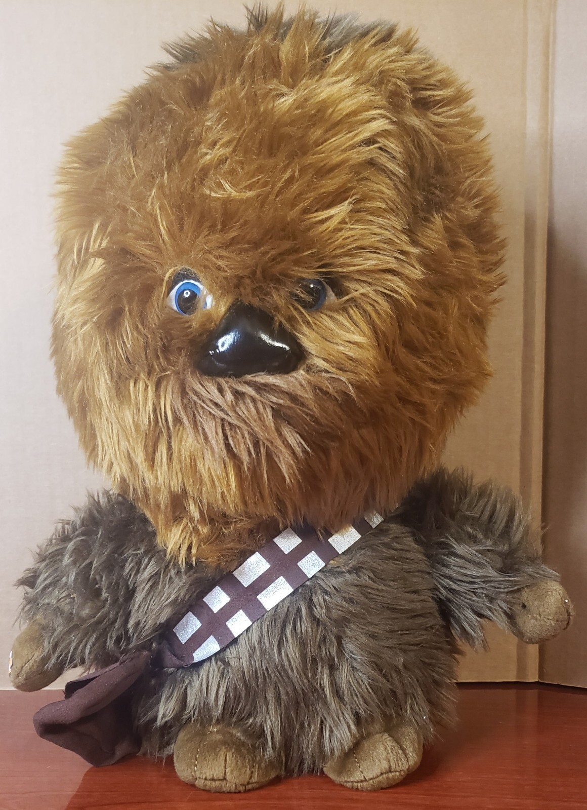 Underground Toys Talking Star Wars 15" CHEWY Chewbacca WOOKIE Plush | eBay