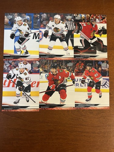 Chicago Blackhawks 2024-25 UD Series 2 Team Set (6 Cards) | eBay