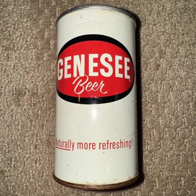 Genesee Beer 12 Oz Can "Naturally more refreshing!” Lift Ring T/O ...