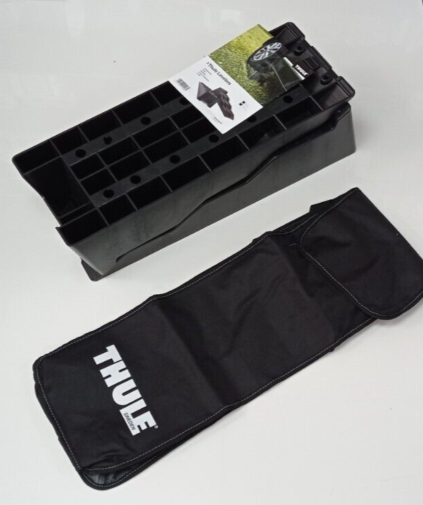 Thule Wheel Leveller 5 Ton Heavy Duty Levelling Ramps & Bag Caravan ...