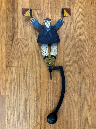Authentic Models SIGNAL SAILOR FLAGMAN 22" Nautical Balance Toy - NO ...