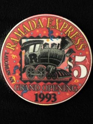 $5 Ramada Express 1993 Grand Opening Chip, Laughlin, NV. | eBay