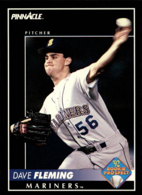 1992 Pinnacle #275 Dave Fleming Seattle Mariners Rookie Prospect | eBay