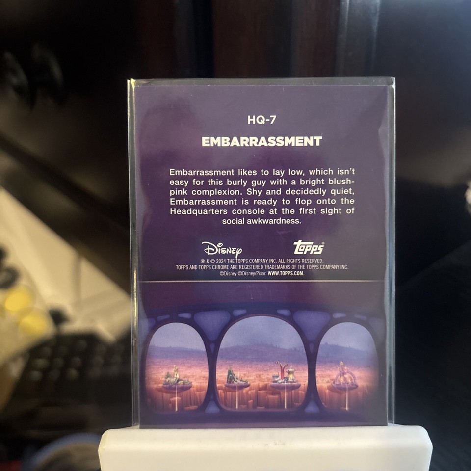 2024 Topps Chrome Disney Headquarters Embarrassment #HQ-7 | eBay