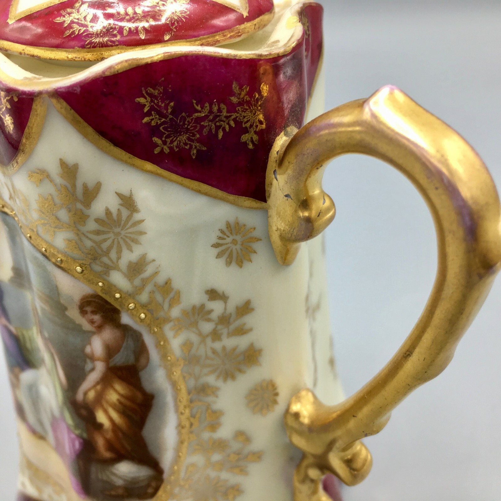 Antique Joseph Riedl Chocolate or Coffee Pot Royal Vienna Style | eBay