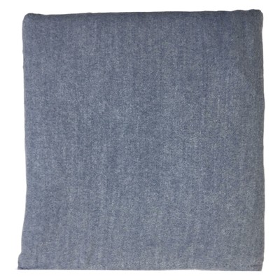 Threshold Flannel Sheet Set, Solid Heather Blue Twin Bed Sheets | eBay