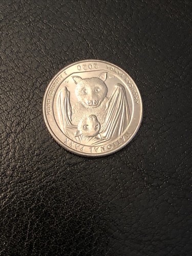 2020 Fruit Bat Quarter Coin Mint Mark D National Park | eBay