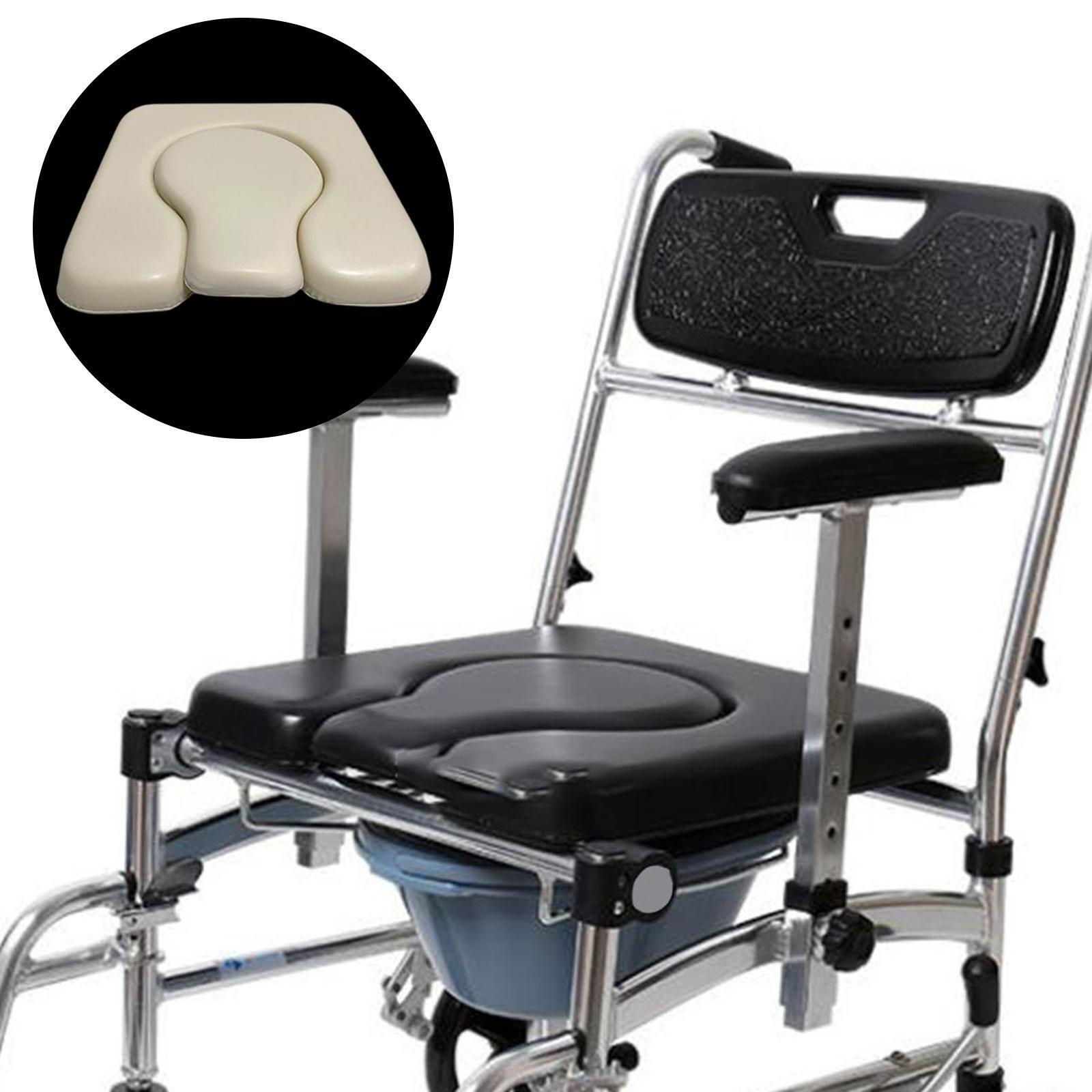 Commode Seat Cushion Toilet Cushion Removable for Commode Elderly ...