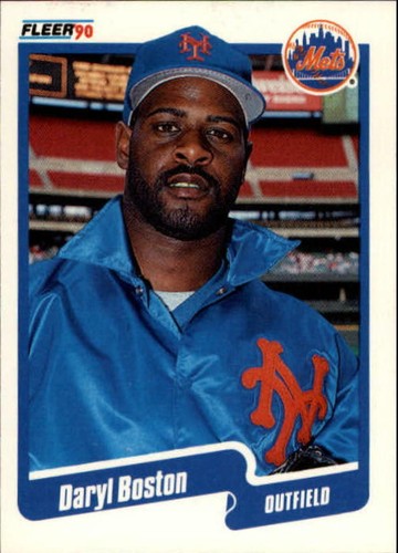 Daryl Boston 1990 Fleer Update #U-33 Mets ID:18278 | eBay
