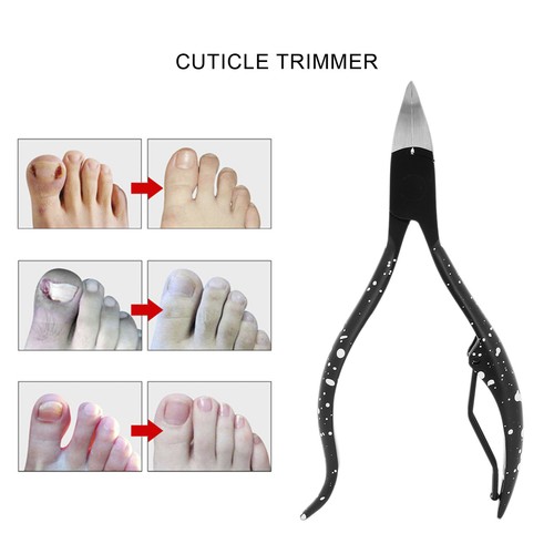 Cuticle Trimmer Toe Nail Clipper Pedicure Cuticle Remover Tools for ...