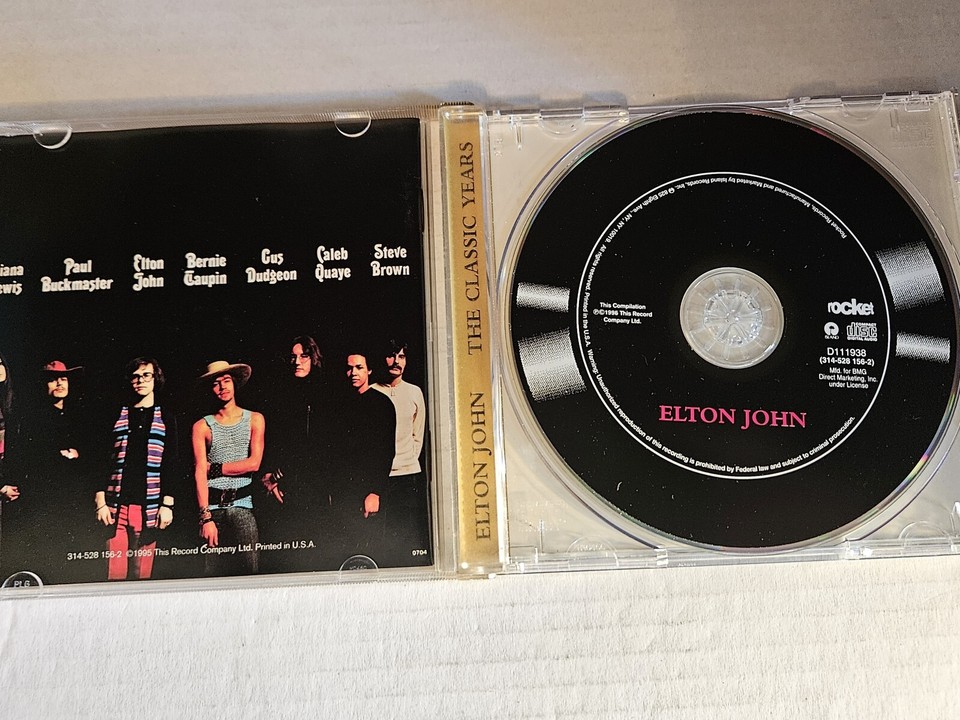 Elton John CD Elton John The Classic Years | eBay