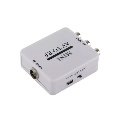 AV To RF Video Converter RF Band 67.25Mhz 61.25Mhz Amplifier TV ...