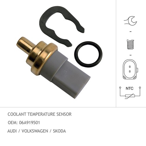 Coolant Temperature Sensor for Volkswagon EOS 1F 2.0L 2007-2014 | eBay