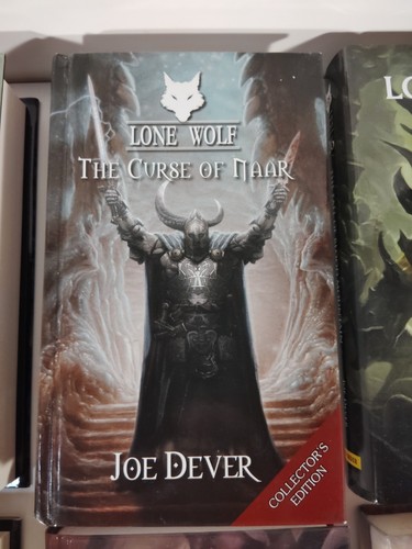 Lone Wolf Book 20 The Curse Of Naar Joe Dever Collectors 1st Ed 2014 ...