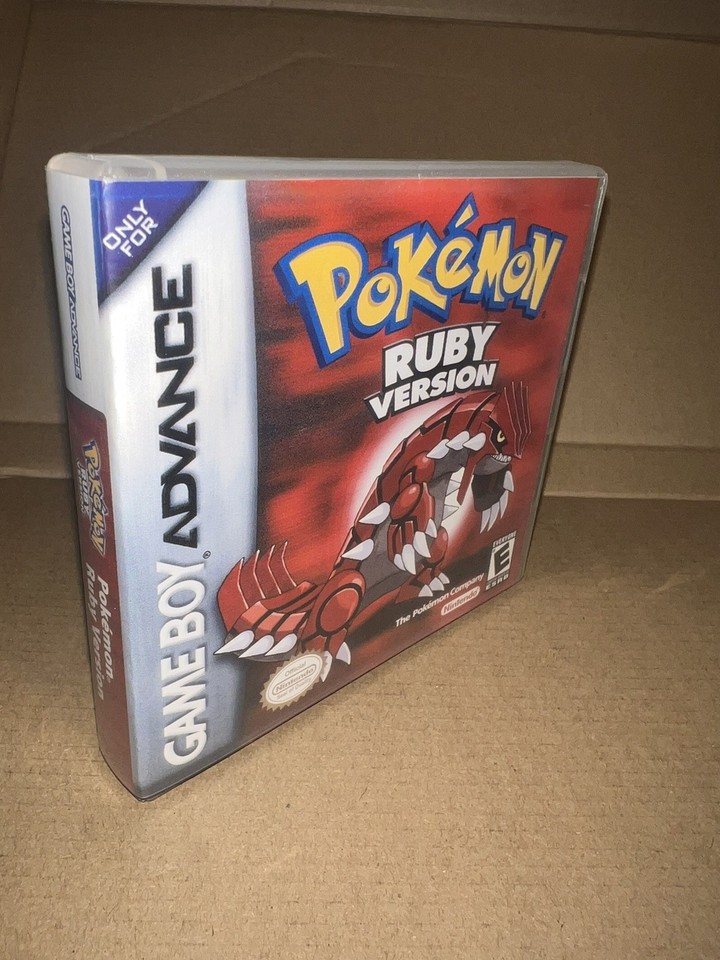 Pokemon Ruby Version with Box - Nintendo Gameboy Color / GBA / DS | eBay