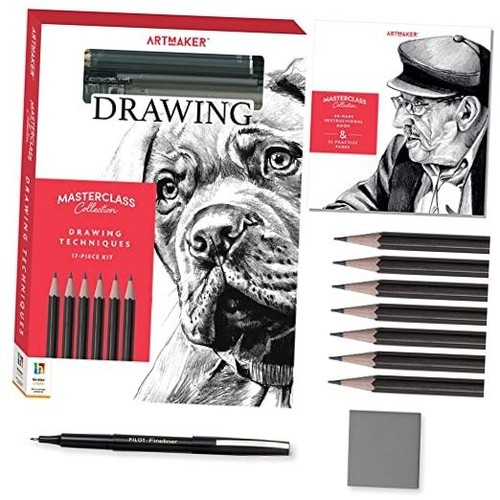 Art Maker Masterclass Collection: Techniques Kit - Adults Kit - Drawing ...