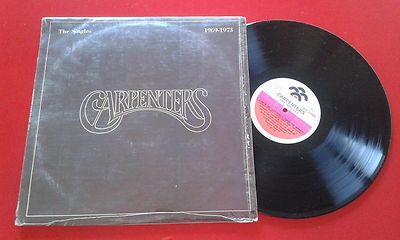 CARPENTERS **The Singles 1969 - 1973** RARE LP Venezuela 1993 ISSUE BY ...