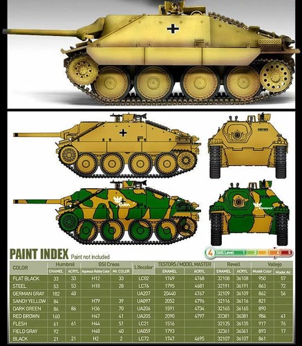 Academy #13278 1/35 Jagdpanzer 38(t) "Early Version" Plastic Model Kit ...